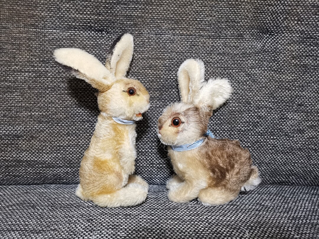 Vintage Steiff Bunny Rabbit Mohair Germany Plush Doll Lot 6in - Etsy