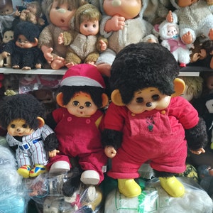 Vintage Monchhichi Toho Daisuke Japan Doll 24" - Etsy