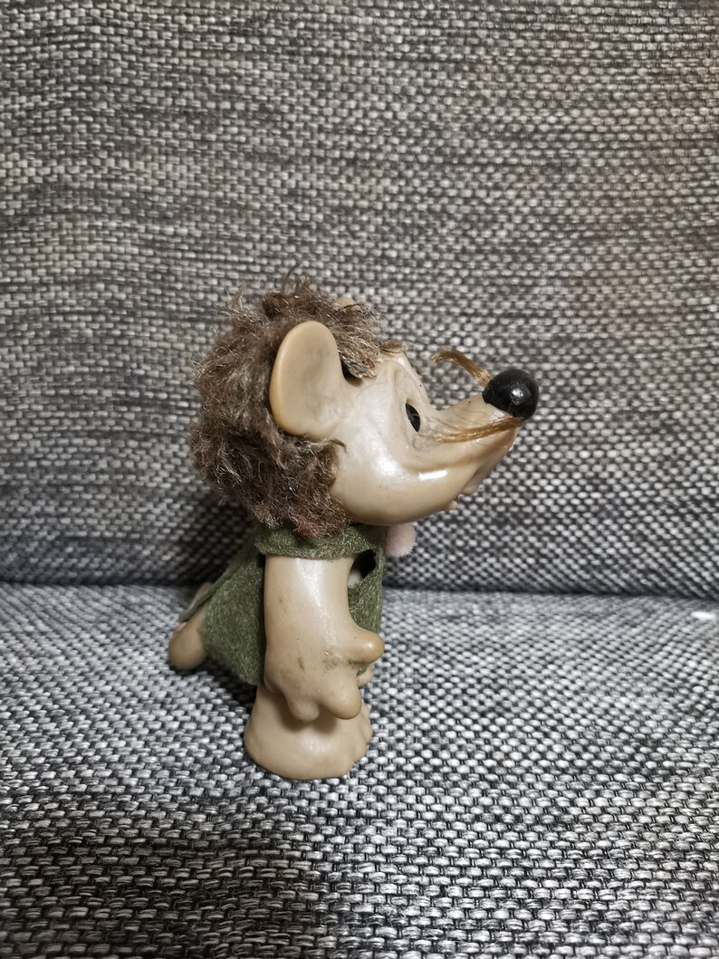 Vintage Rubber Dam Troll MOUSE High 5inc - Etsy
