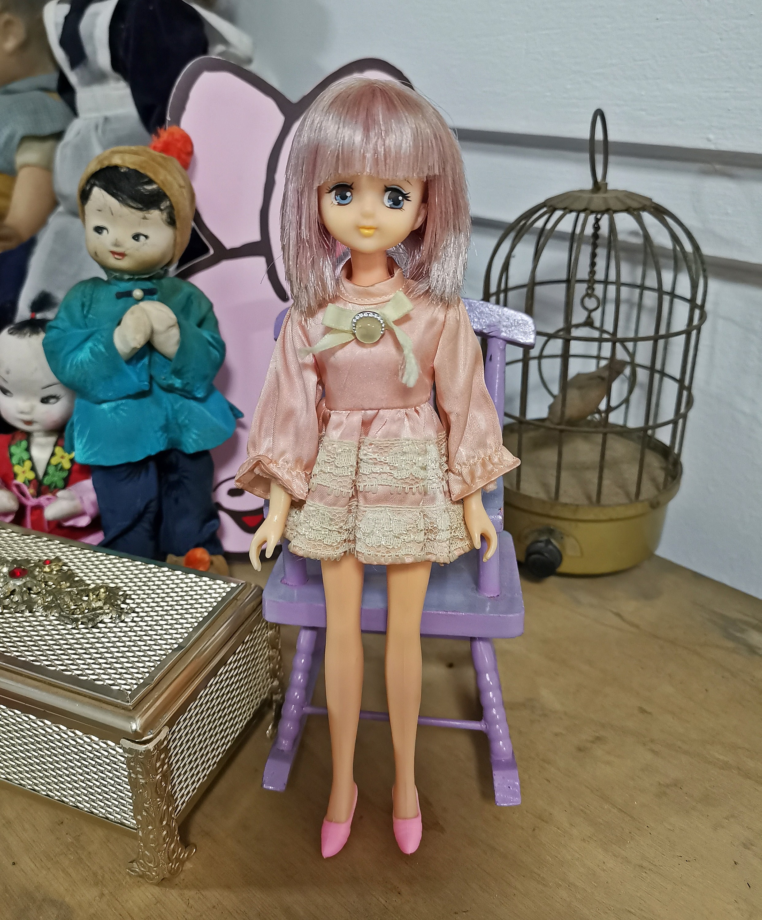 Vintage Japanese Kawaii Showa Shoujo Henshin Creamy Mami Bandai Japan ...