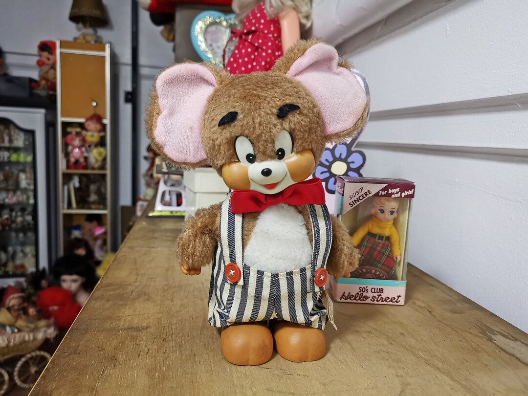 Vintage Japanese Wind up Toy Tom and Jerry Masudaya Tokyo Music Box ...