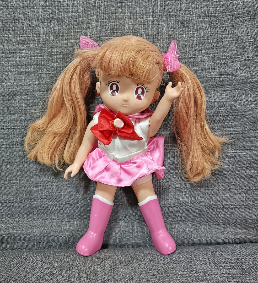 Bandai Pretty Soldier Sailor Moon Nakayoshi Chibi Moon Doll 10" - Etsy