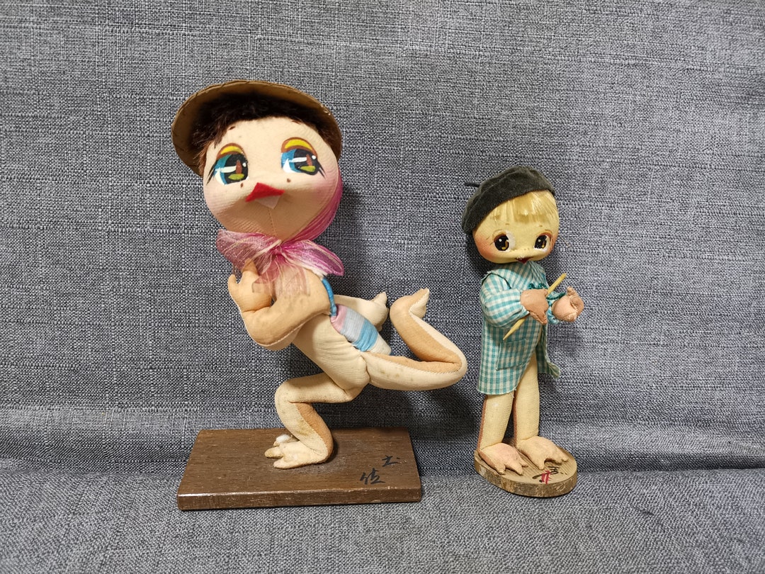 Vintage Japanese Kappa Folklore Animal Stuffed Kawaii Cloth - Etsy