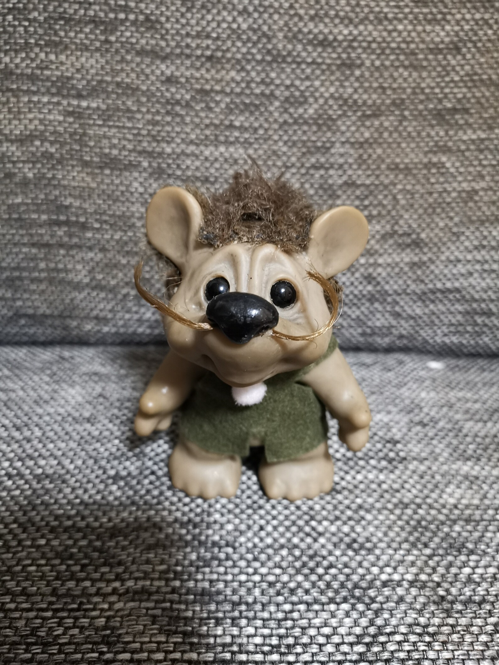 Vintage Rubber Dam Troll MOUSE High 5inc - Etsy