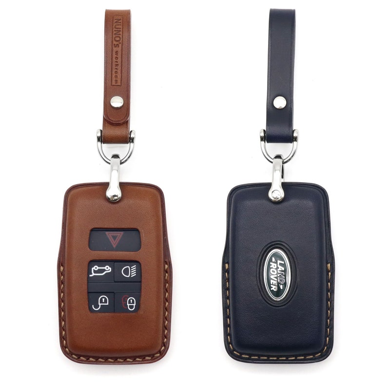 Land Rover Range Rover Key Chain Leather Car Key Fob Cover - Etsy