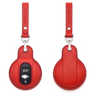 Mini Cooper Key Chain, Leather Car Key Fob Cover, Remote Key Case, Car ...