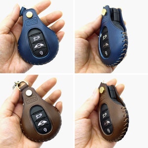 Mini Cooper Key Chain Leather Car Key Fob Cover Remote Key - Etsy