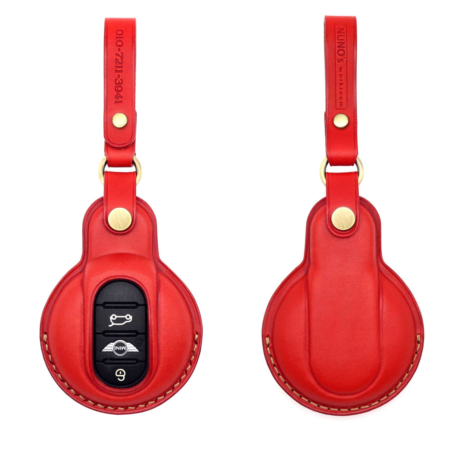 Mini Cooper Key Chain Leather Car Key Fob Cover Remote Key - Etsy