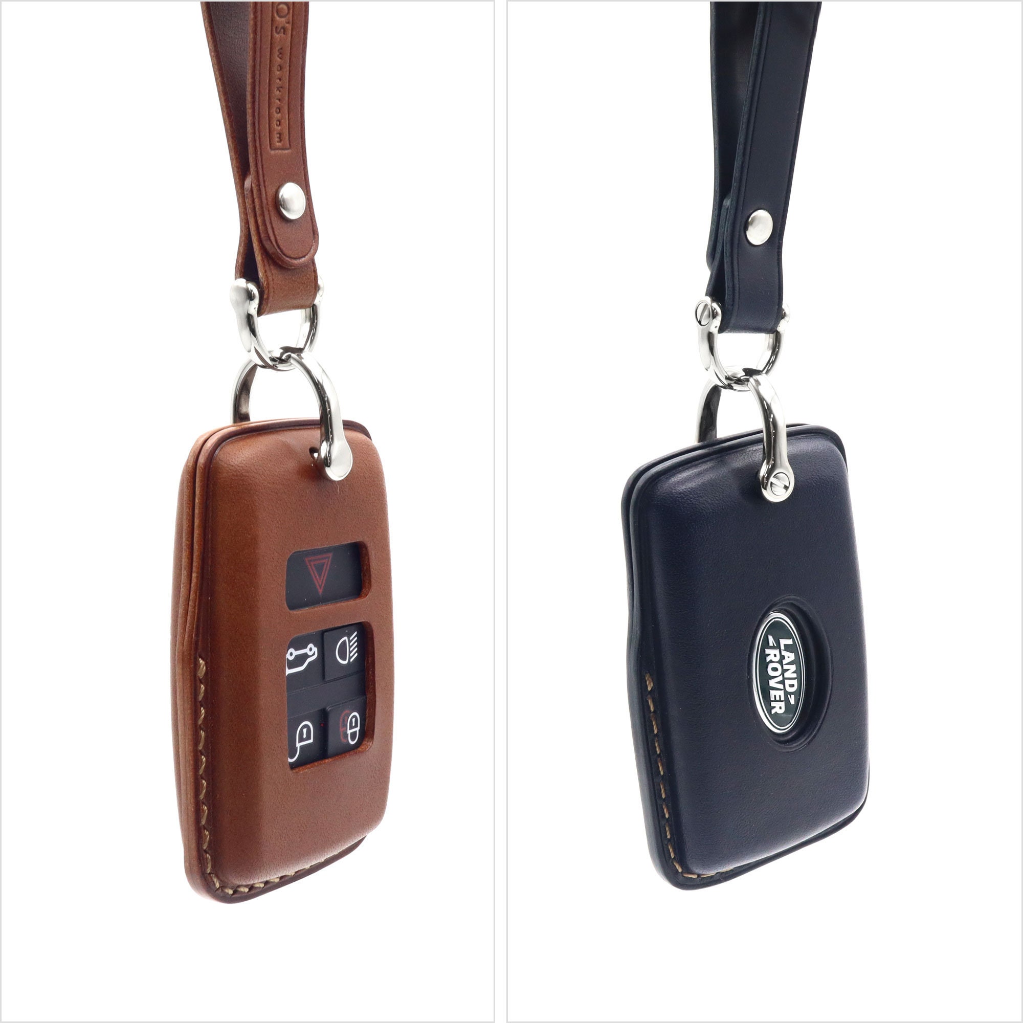 Land Rover Range Rover key chain Leather Car Key Fob cover | Etsy