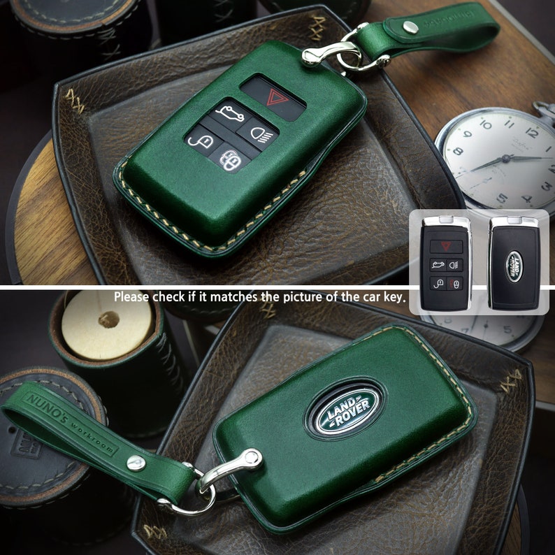 Land Rover Range Rover Key Chain Leather Car Key Fob Cover - Etsy