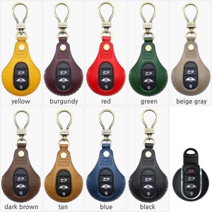 Mini Cooper Key Chain Leather Car Key Fob Cover Remote Key - Etsy