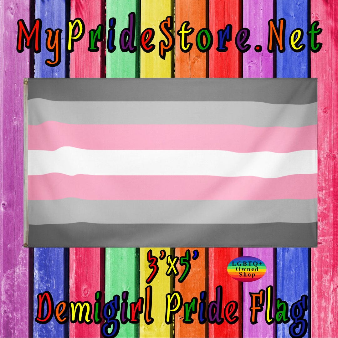 Demigirl Pride Flag Lgbtq Pride Flag - Etsy