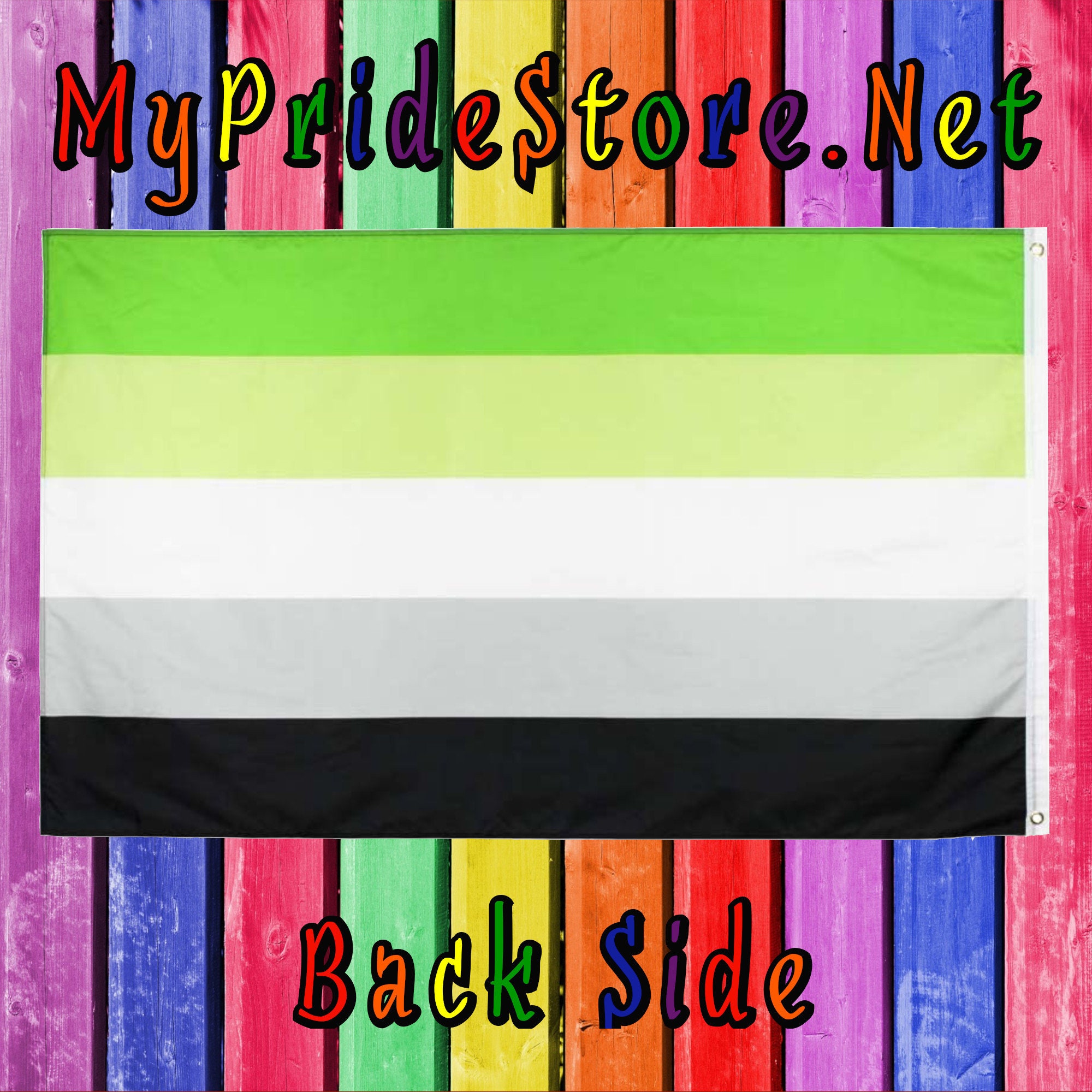 Aromantic Pride Flag Aro Pride Flag Lgbtqia Pride Etsy