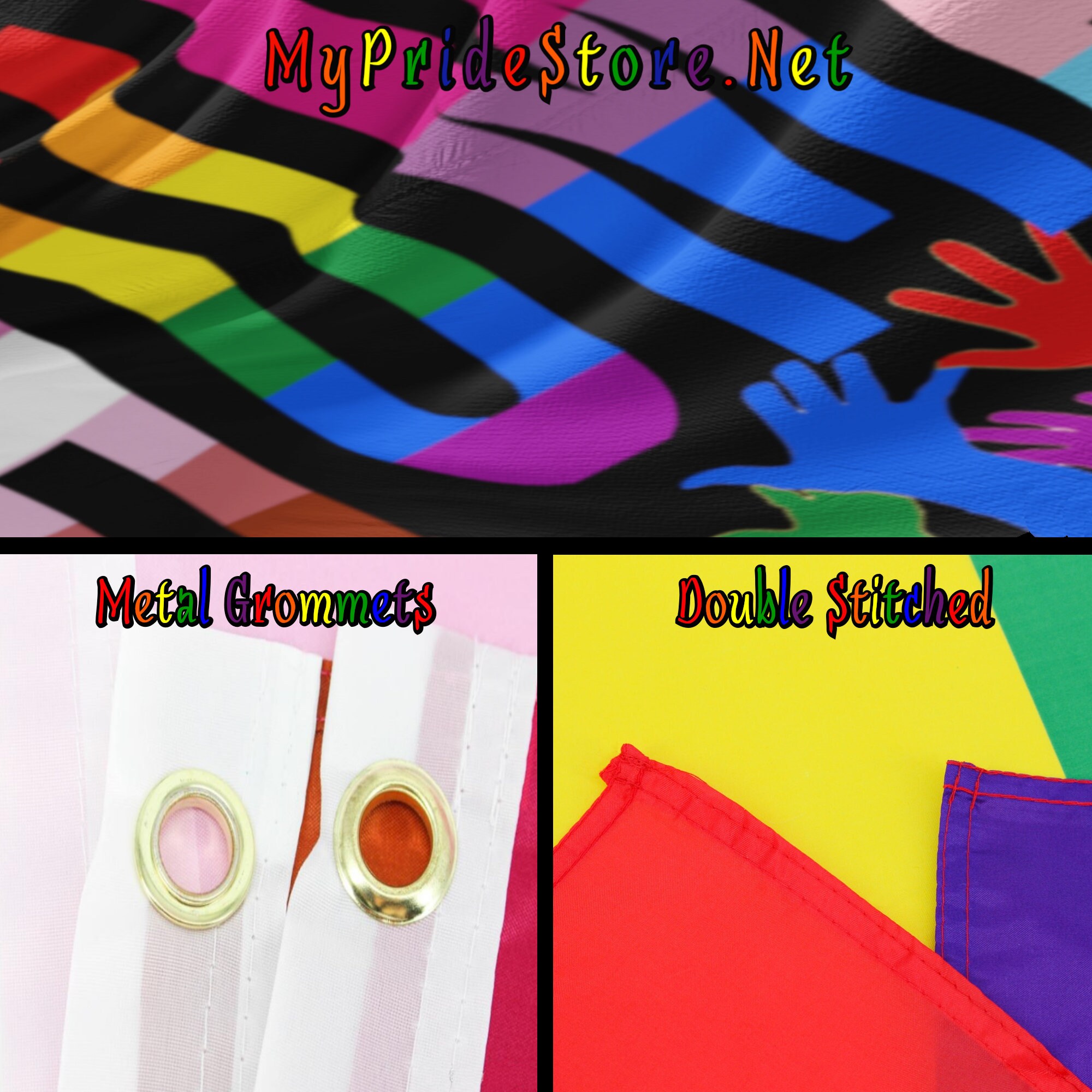 2'x3' Human Pride Flag LGBTQ Pride Flag | Etsy