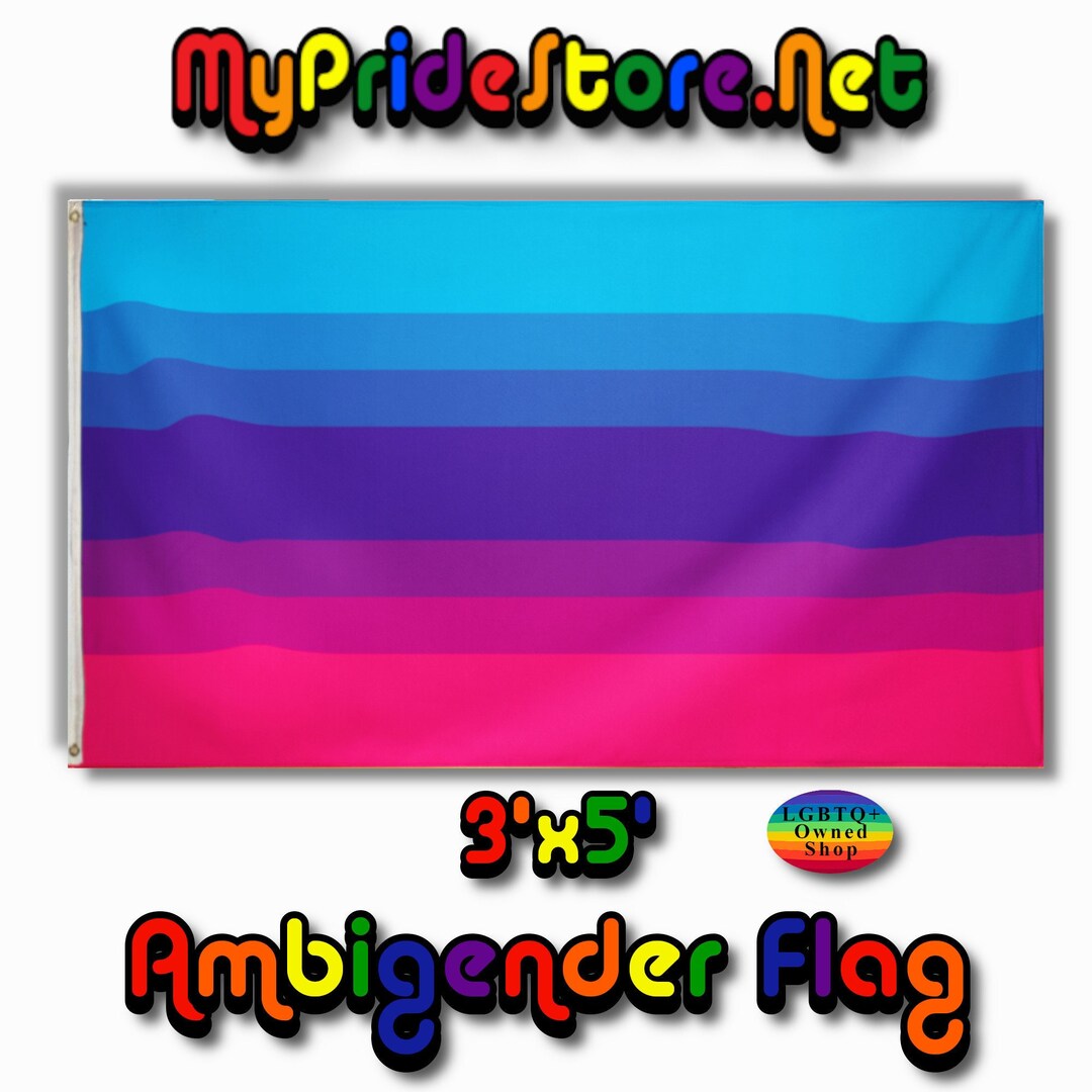 Ambigender Flag Multigender Bigender Queer Pride Flag - Etsy