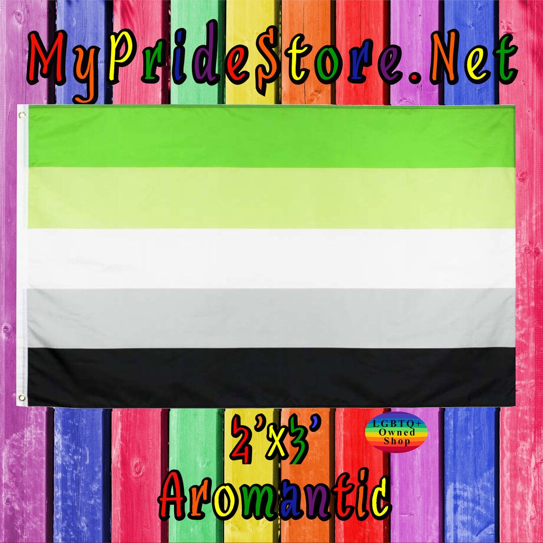 2'x3' Aromantic Pride, Aro Pride Flag - Etsy