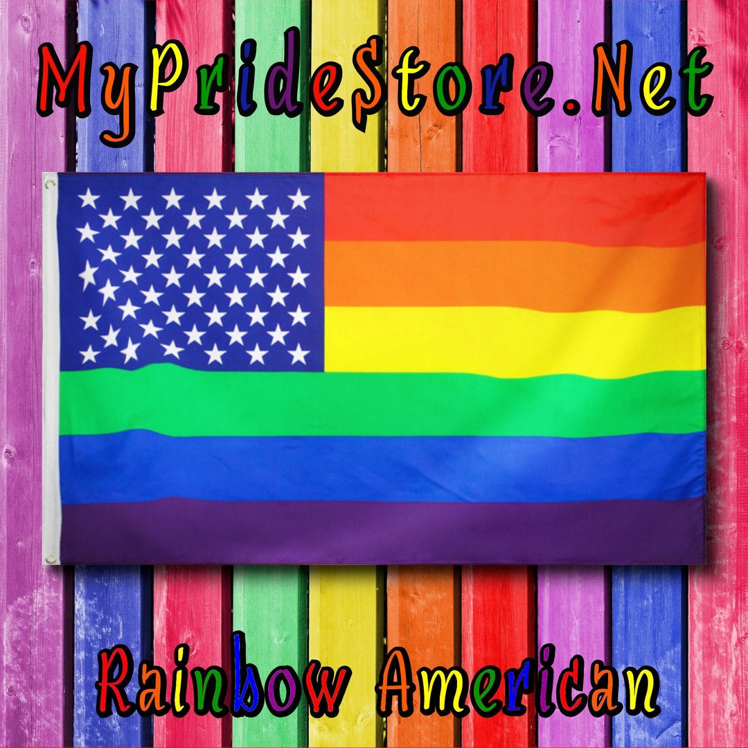 LGBTQ American Pride Gay Pride Flag - Etsy