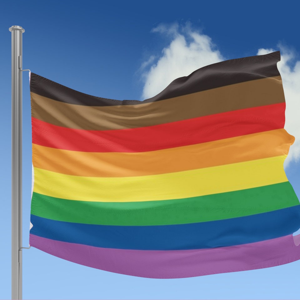 Inclusive Pride Flag, Philadelphia pride flag sold by Chris Conrad ...