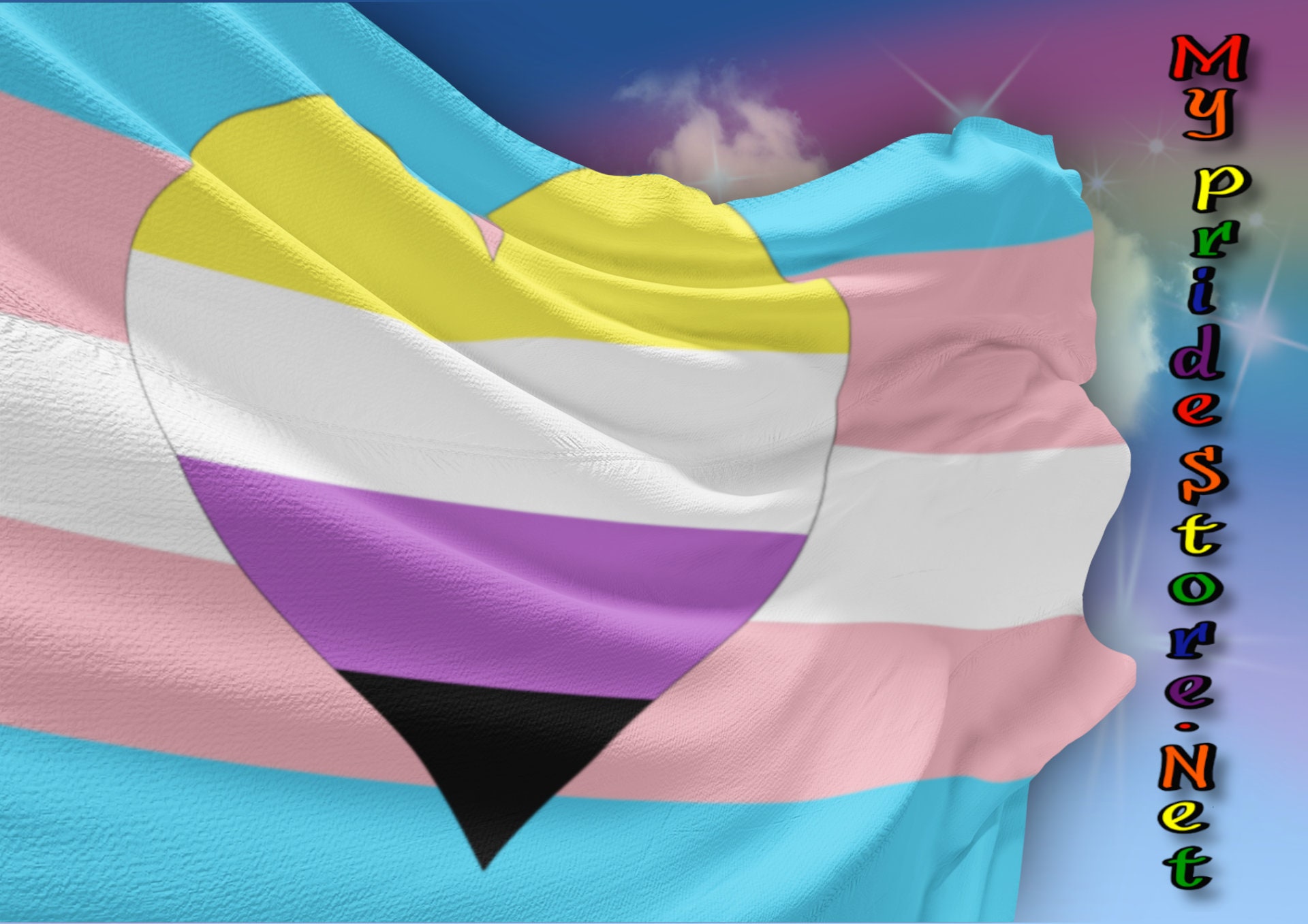 Nonbinary Trans Flag Transgender Umbrella - Etsy UK