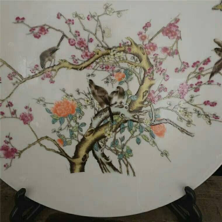 Chinese Antique Porcelain Minguo Style Colour Enamel Famille Rose ...