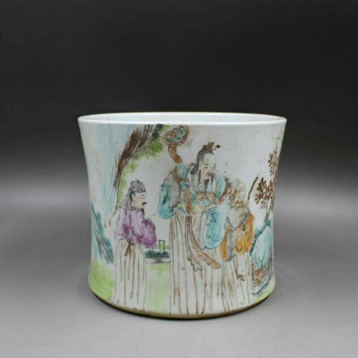 Chinese Antique Minguo Style Famille Rose Fwncai Porcelain - Etsy