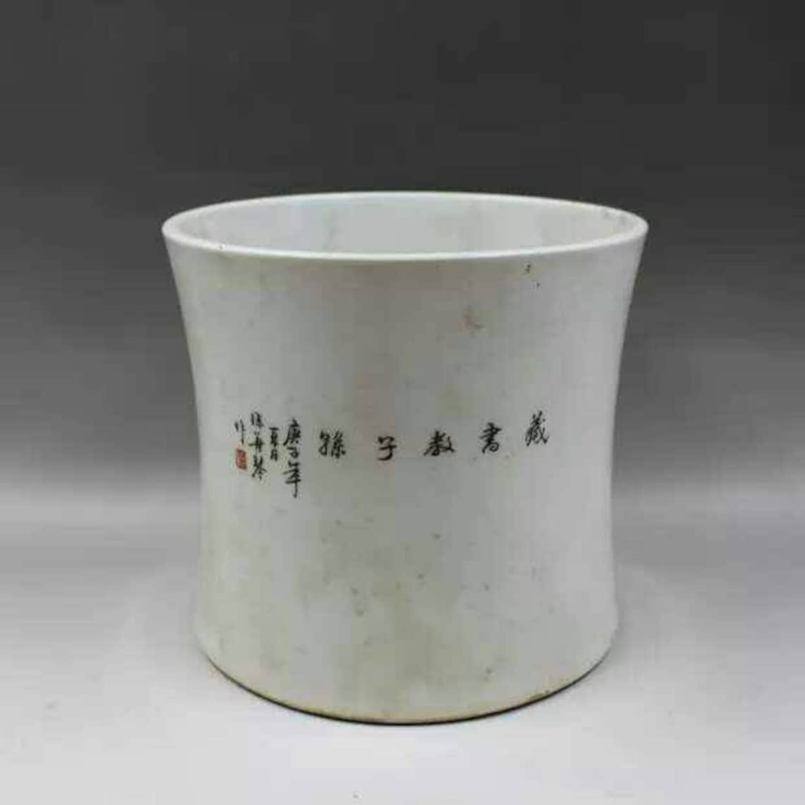 Chinese Antique Minguo Style Famille Rose Fwncai Porcelain | Etsy