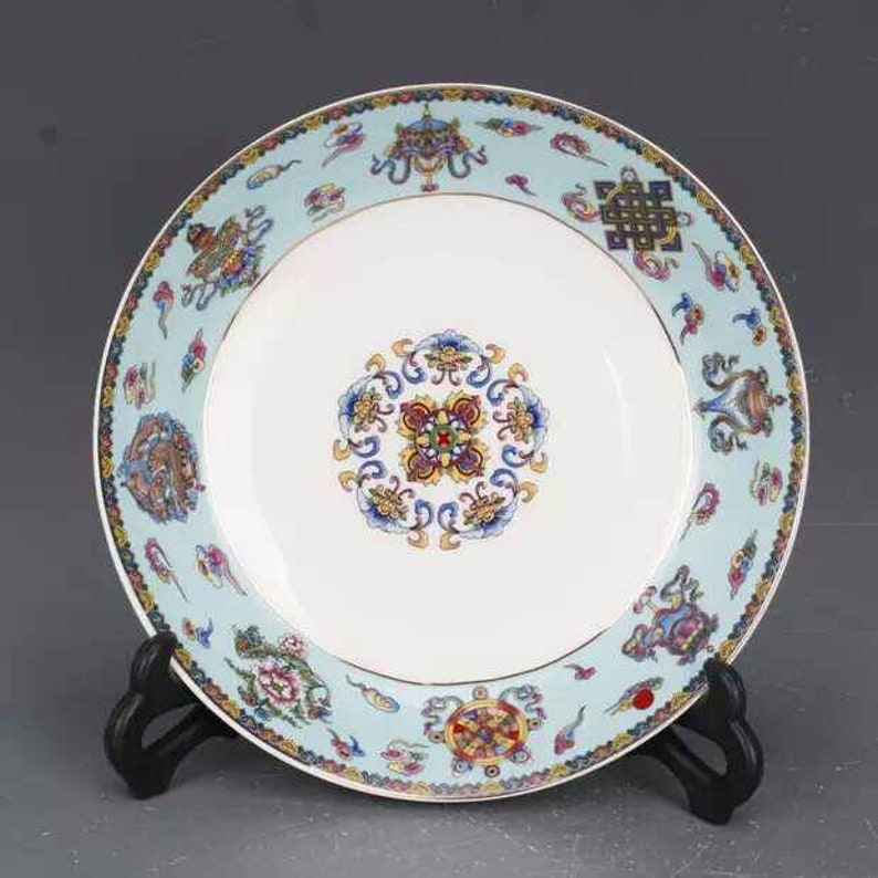 Chinese Antique Qing Dynasty Qianlong Style Colour Enamel - Etsy