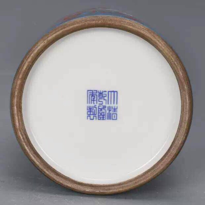 Chinese Antique Qing Dynasty Qianlong Style Colour Enamel - Etsy