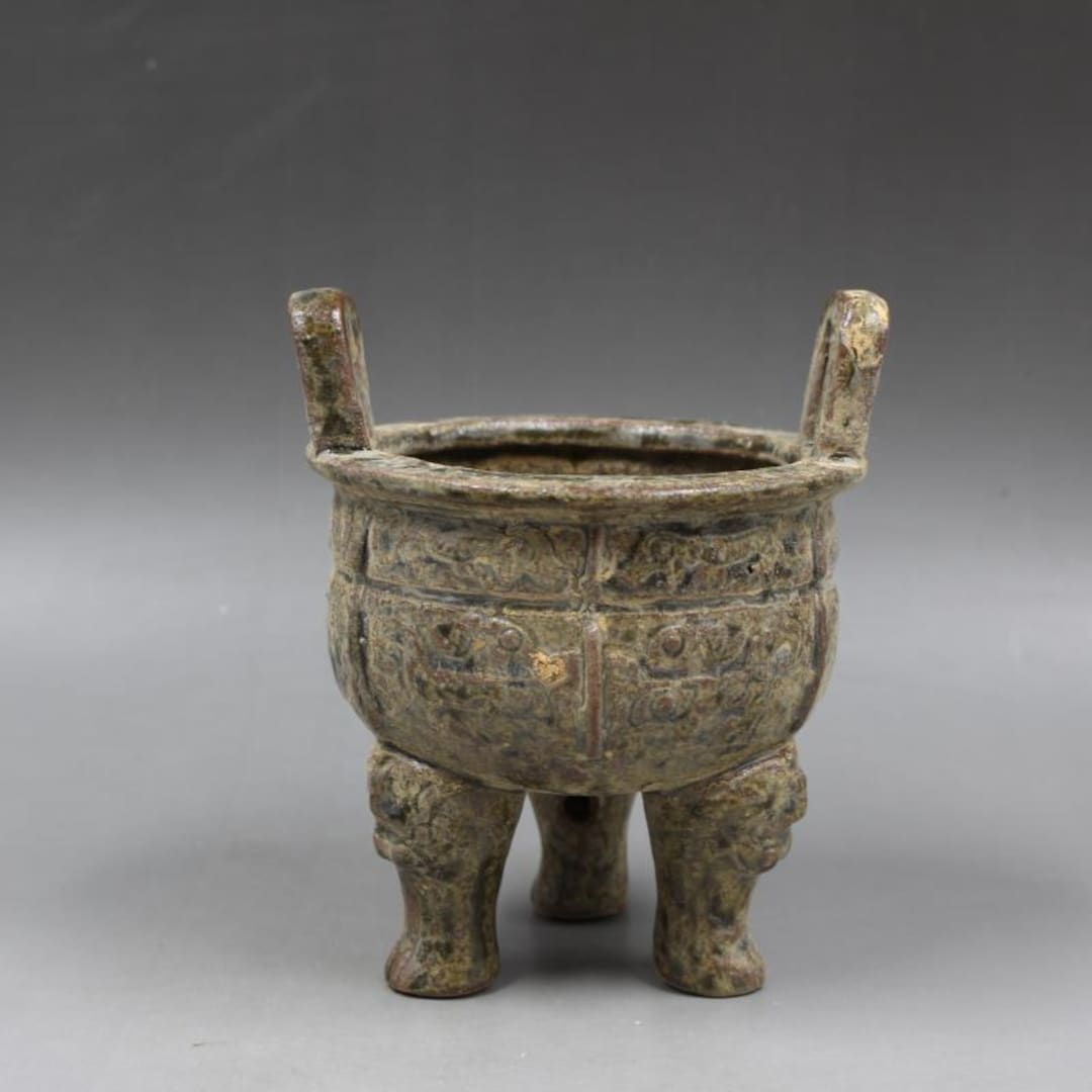 Chinese Antique Ceramic Censer Chinese Yue Ware Celadon Porcelain ...