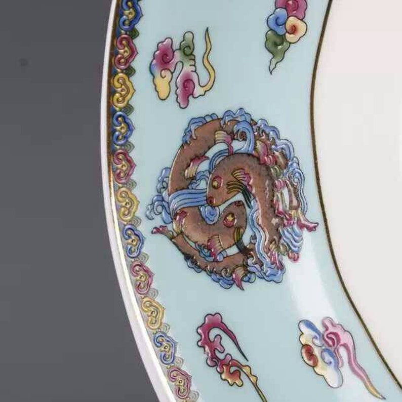 Chinese Antique Qing Dynasty Qianlong Style Colour Enamel - Etsy