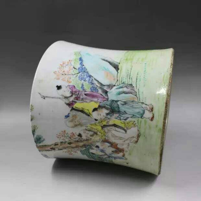 Chinese Antique Minguo Style Famille Rose Fwncai Porcelain | Etsy