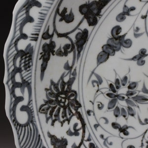 Chinese Old Ceramic Big Plate,china Blue and White Porcelain Plate,hand ...