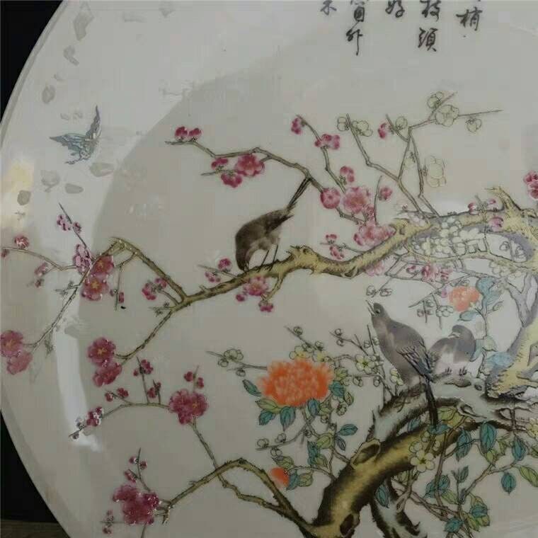 Chinese Antique Porcelain Minguo Style Colour Enamel Famille Rose ...