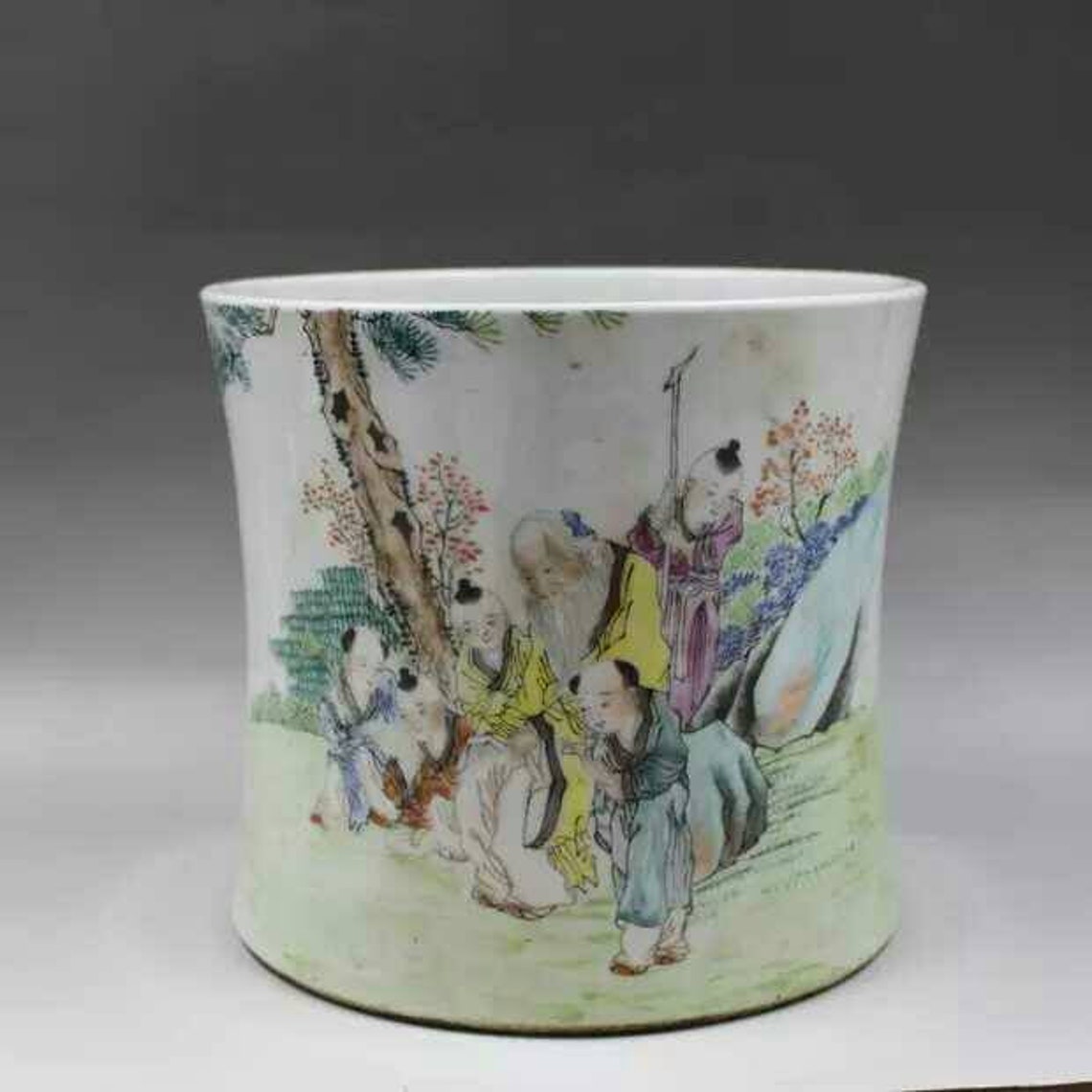 Chinese Antique Minguo Style Famille Rose Fwncai Porcelain | Etsy