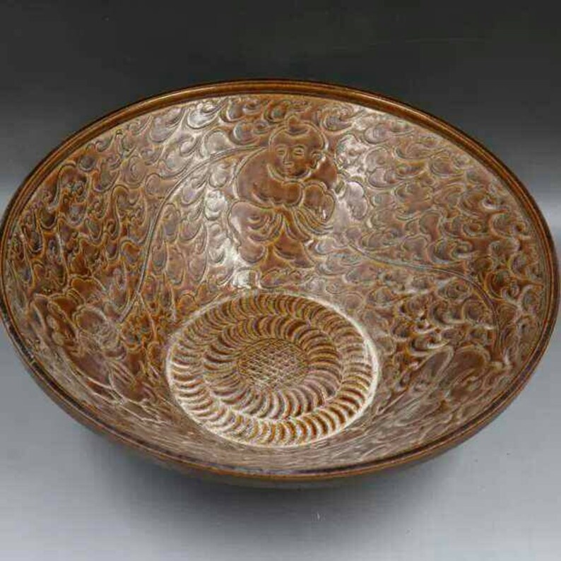 Chinese Antique Song Dynasty Jizhou Ware Jizhou Kiln Style - Etsy