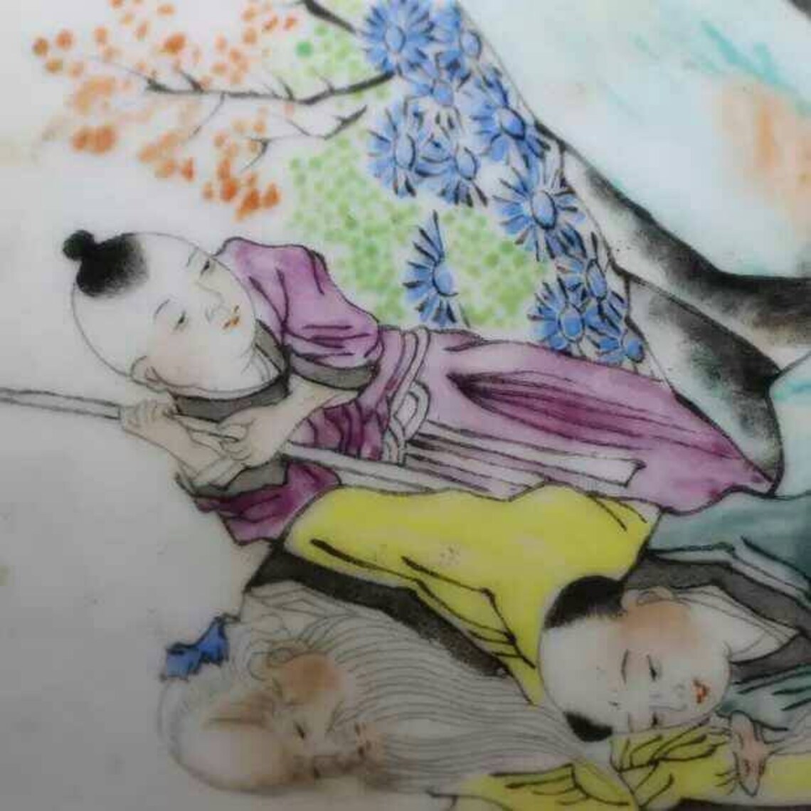 Chinese Antique Minguo Style Famille Rose Fwncai Porcelain | Etsy