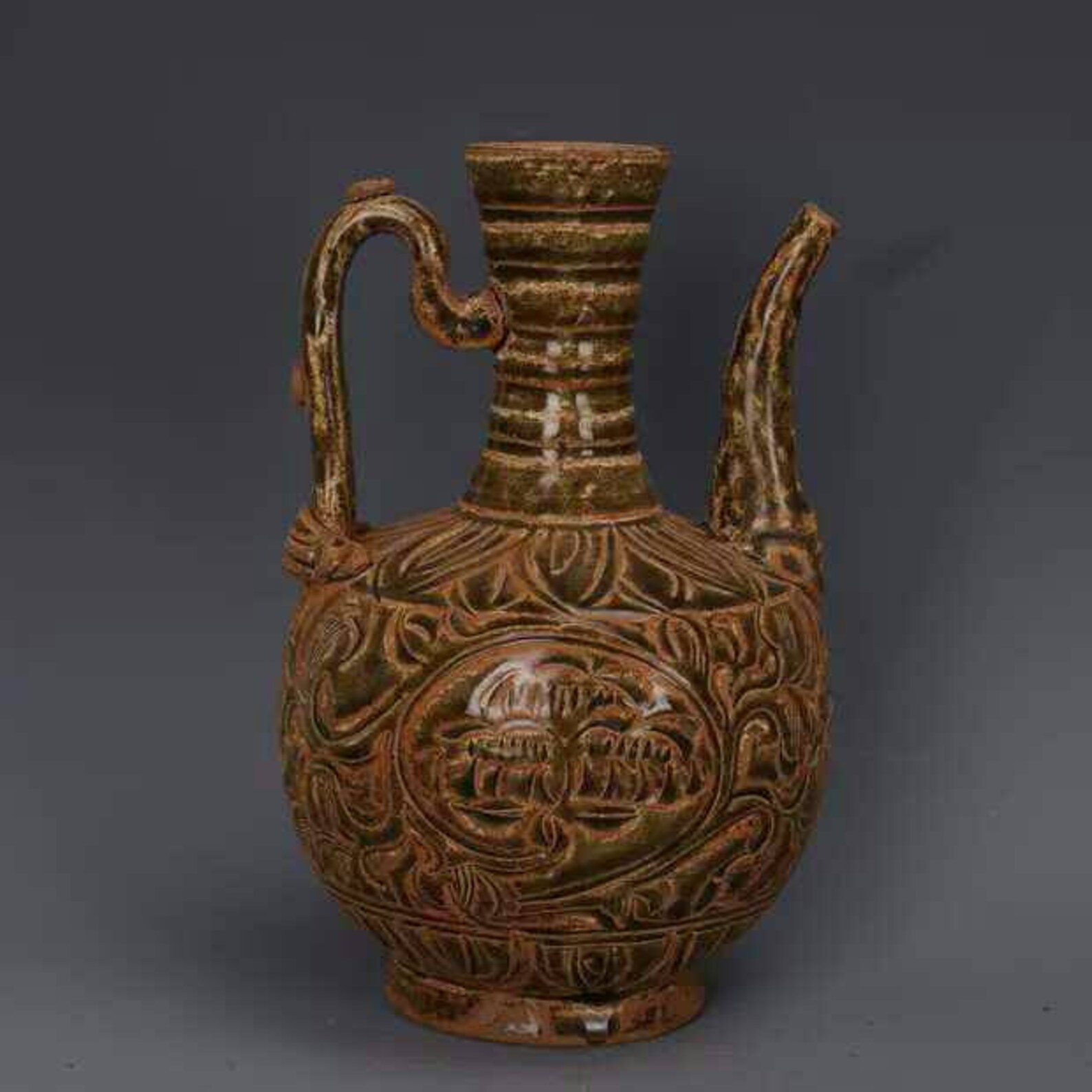 Chinese Antique Song Dynasty Yue Ware Yue Kiln Style Brown - Etsy