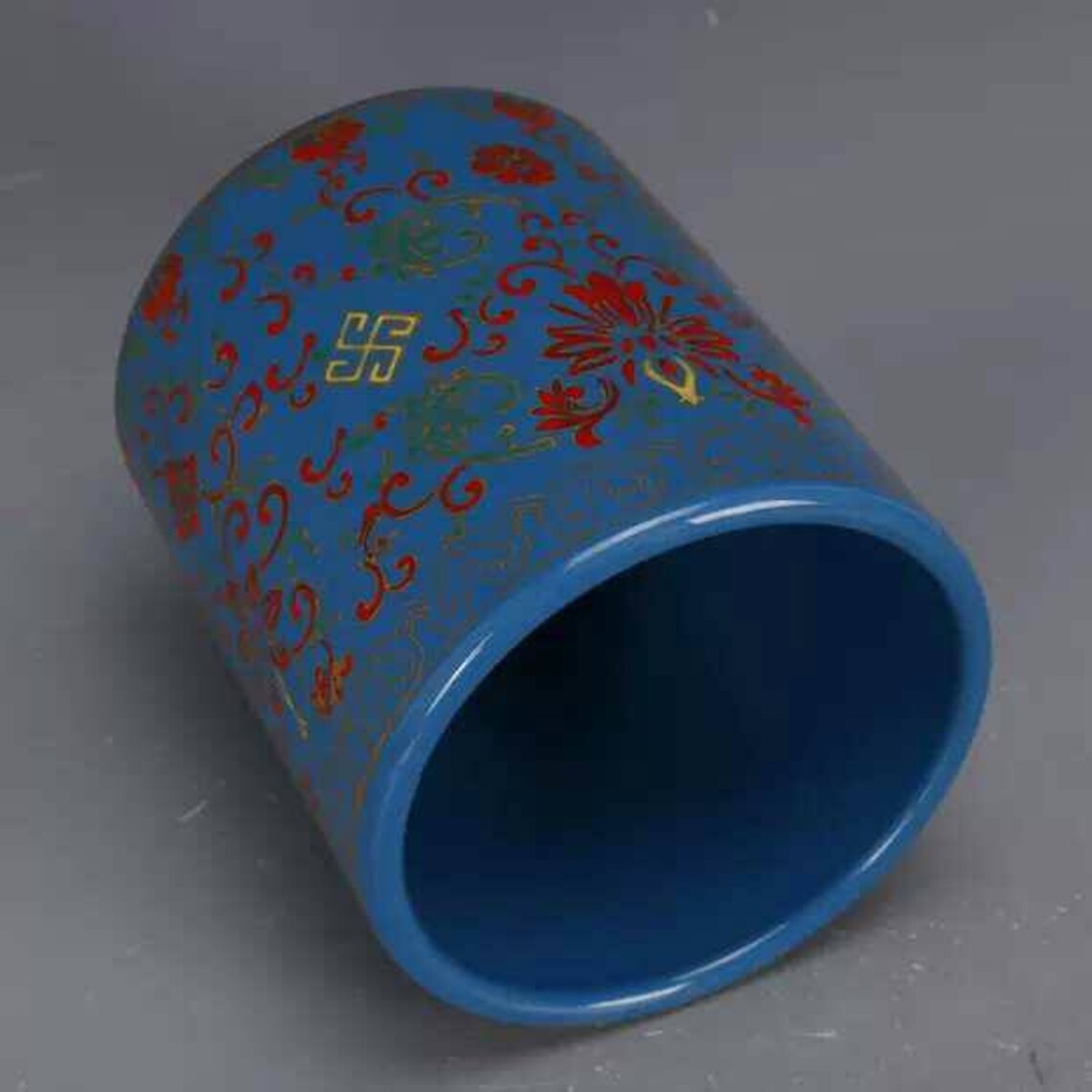 Chinese Antique Qing Dynasty Qianlong Style Colour Enamel - Etsy