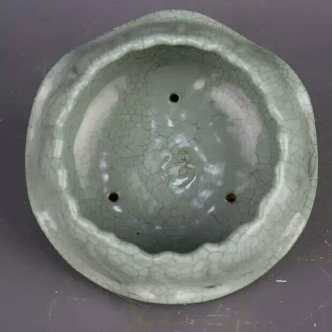 Chinese Antique Porcelain Censer Song Dynasty Ru Ware Celadon Ru Kiln ...