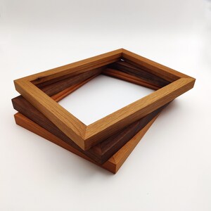 Modern Picture Frame Wood - Custom Frame for Art - Solid Wood Maple ...