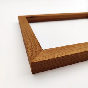 Modern Picture Frame Wood - Custom Frame for Art - Solid Wood Maple ...
