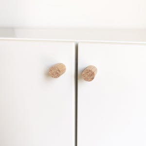 Furniture Knob Wood, Wooden Handle for Ikea Kallax Door and Drawer ...