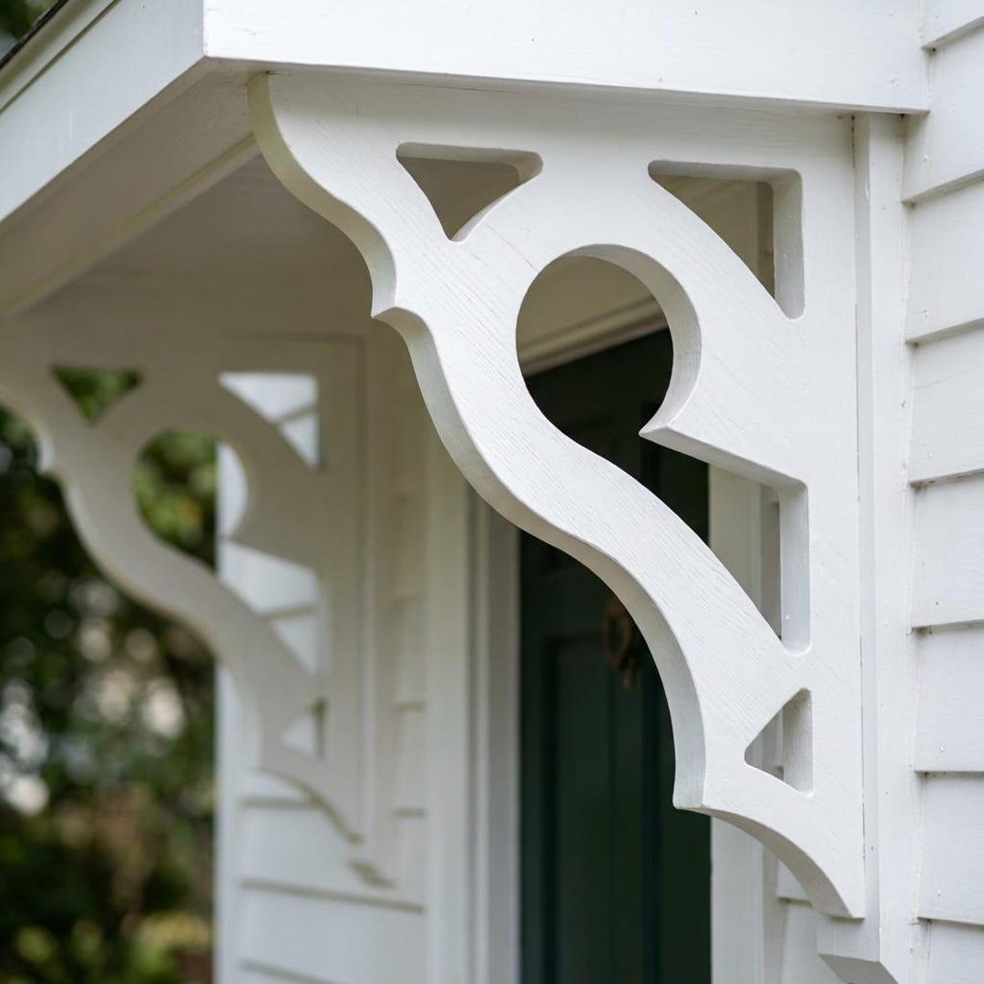Fretwork Verandah Bracket - Victorian Style Bracket - Etsy