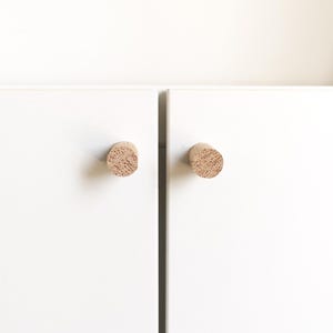 Furniture Knob Wood, Wooden Handle for Ikea Kallax Door and Drawer ...