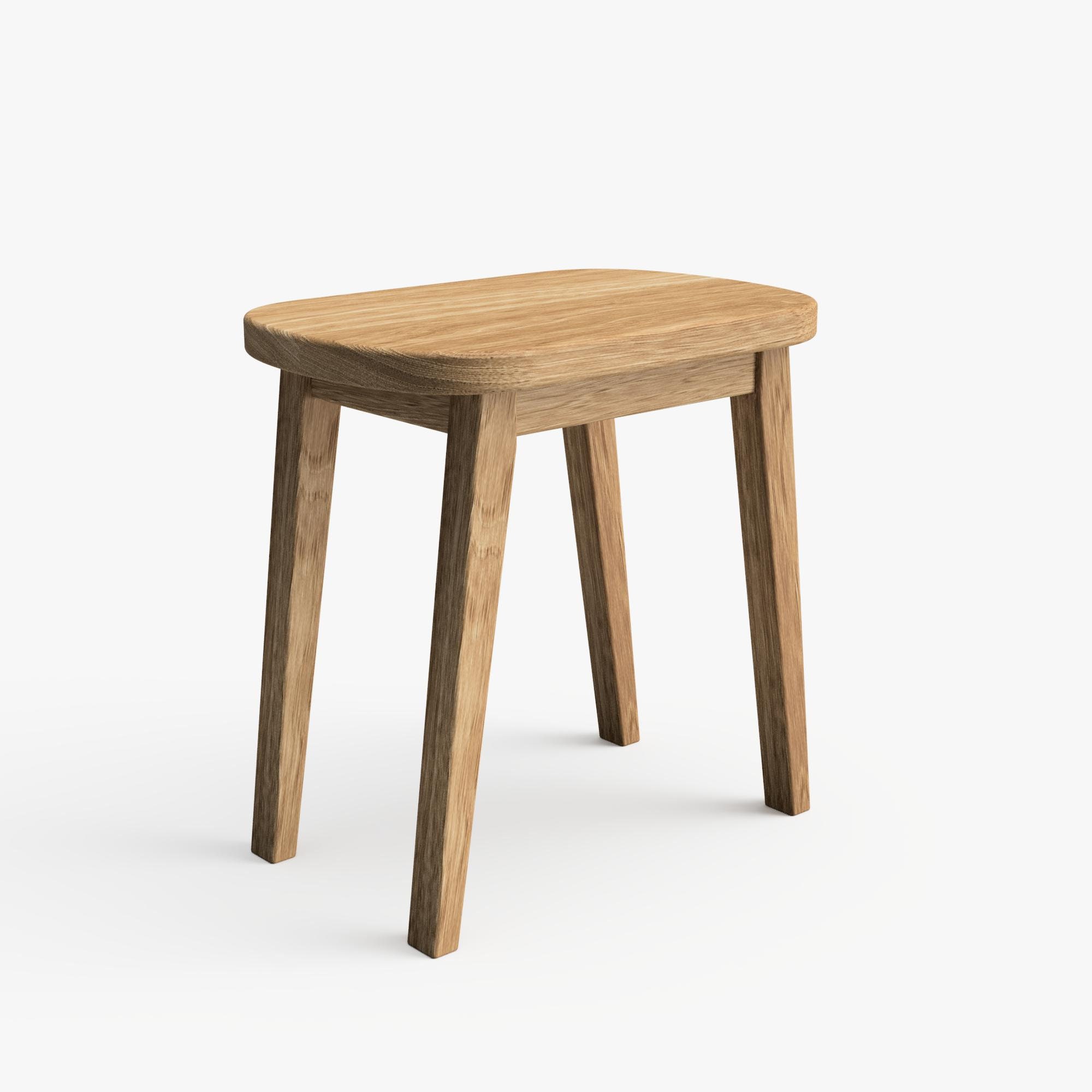 Swedish Made Stool in Solid Wood Solid Wood Stool Handmade | Etsy