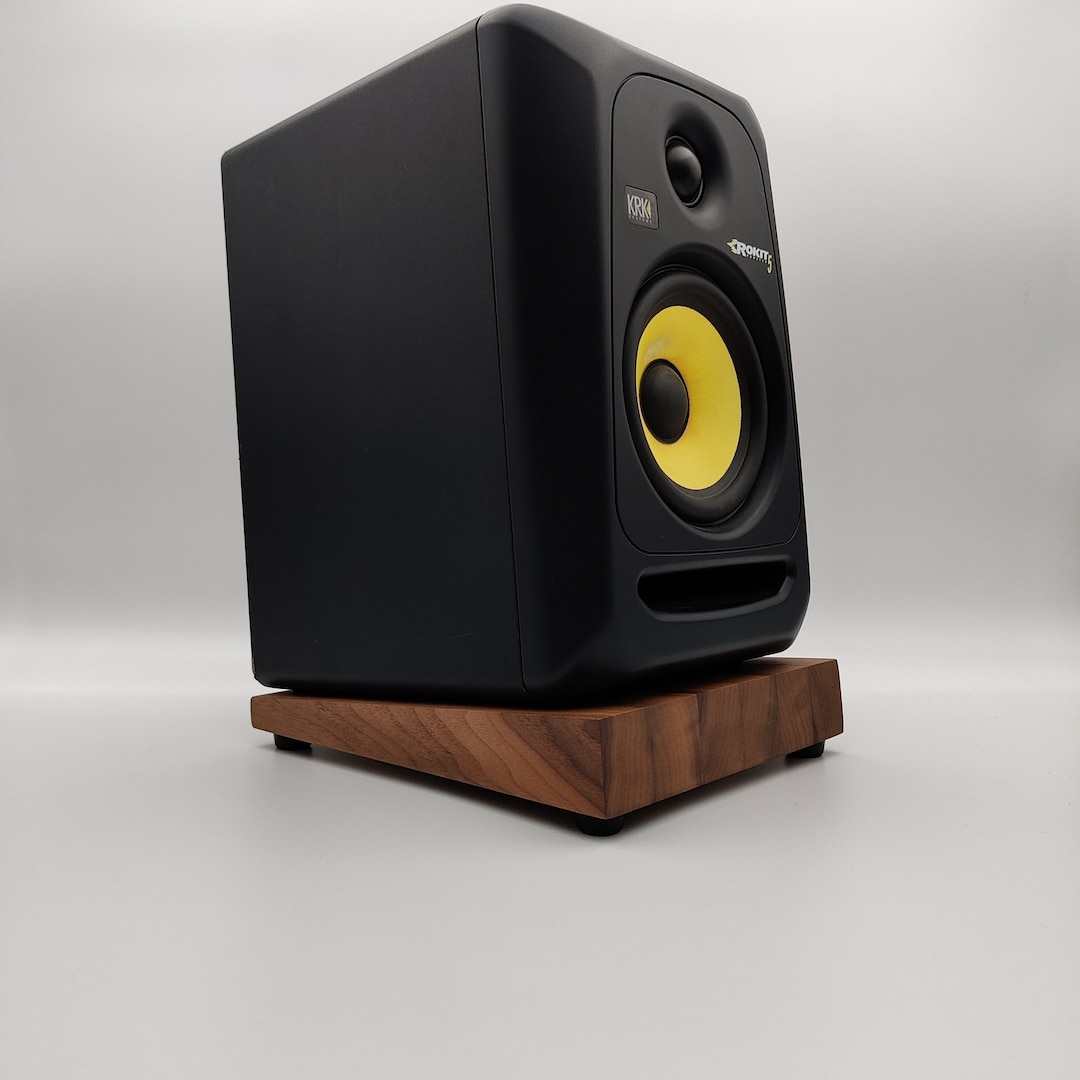 Custom Wood Speaker Stands for Audiophile Audio Platform and Subwoofer ...