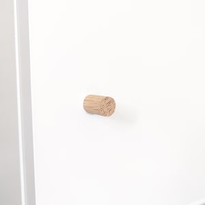 Furniture Knob Wood, Wooden Handle for Ikea Kallax Door and Drawer ...