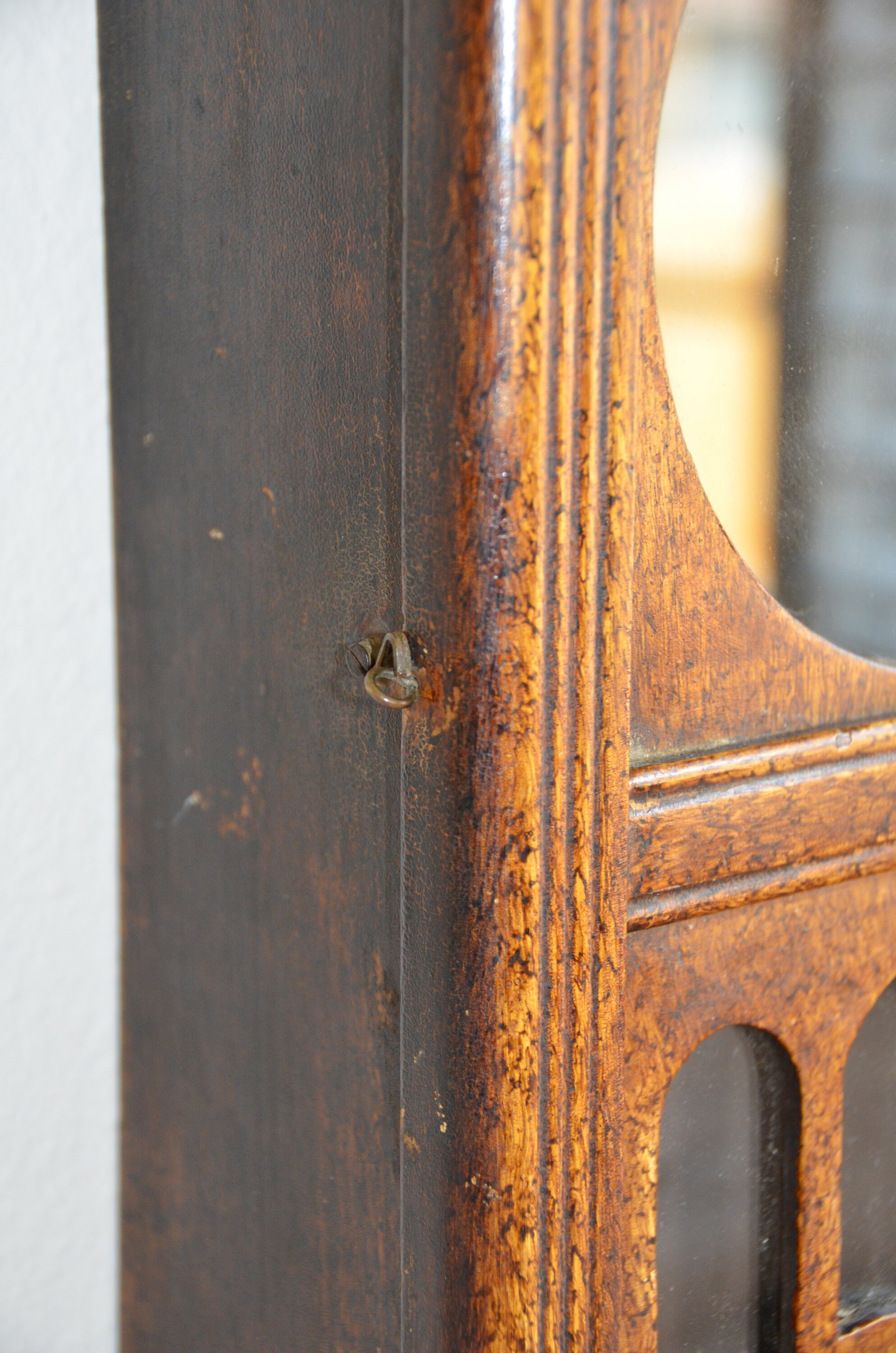 Vintage Clock Cabinet Wood Display Box Old Clock Case - Etsy