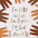 Bible Poster: One Lord One Faith One Baptism Family of God Sunday ...
