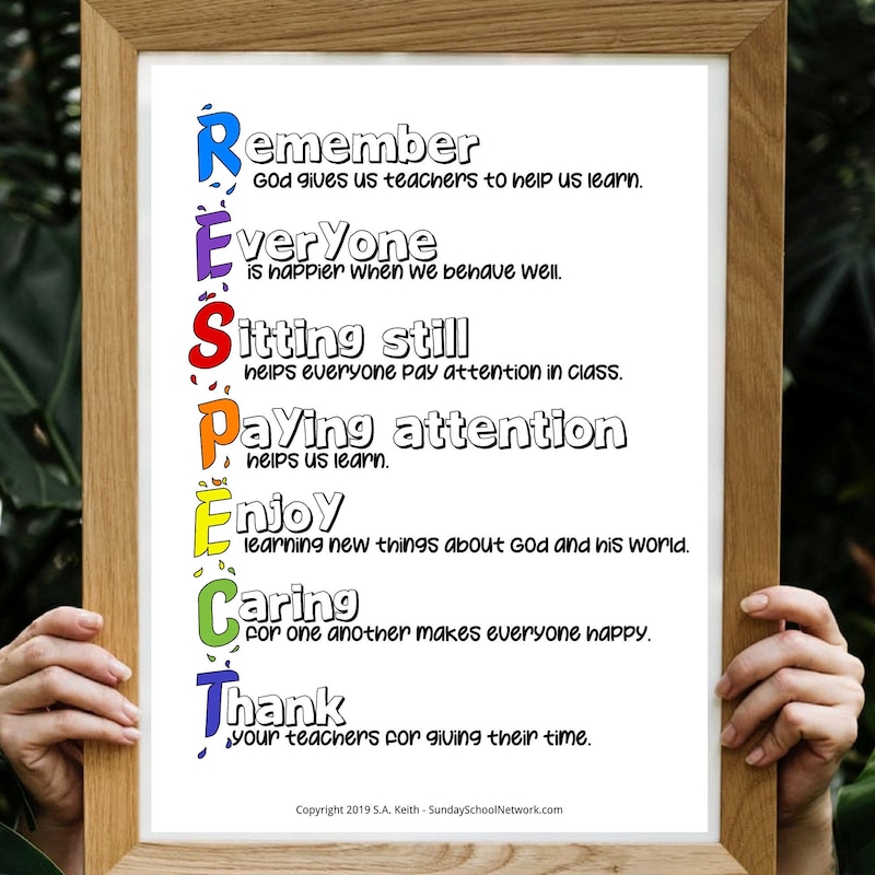 Respect Poster - Etsy